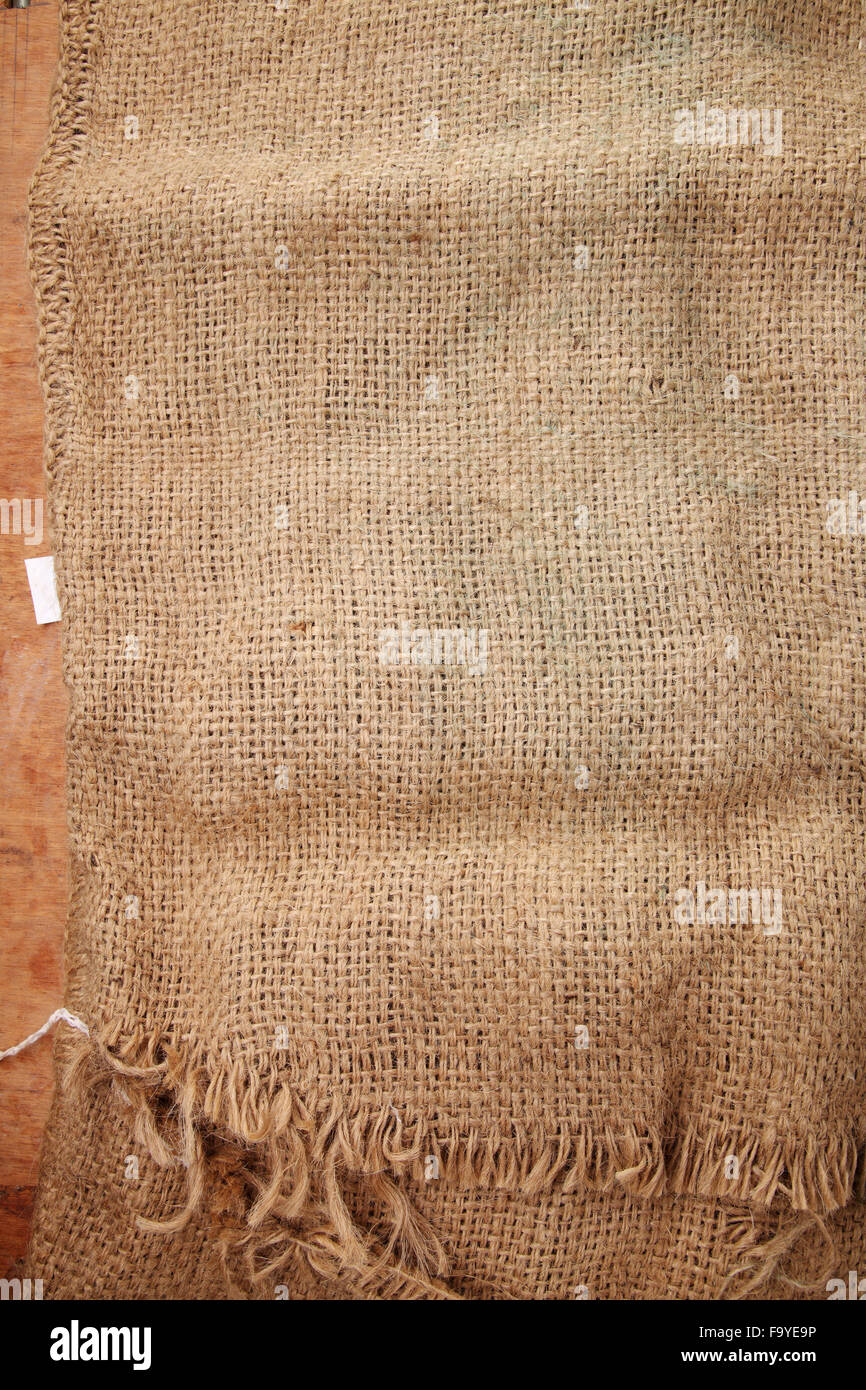 close up or texture of sack cloth Stock Photo - Alamy