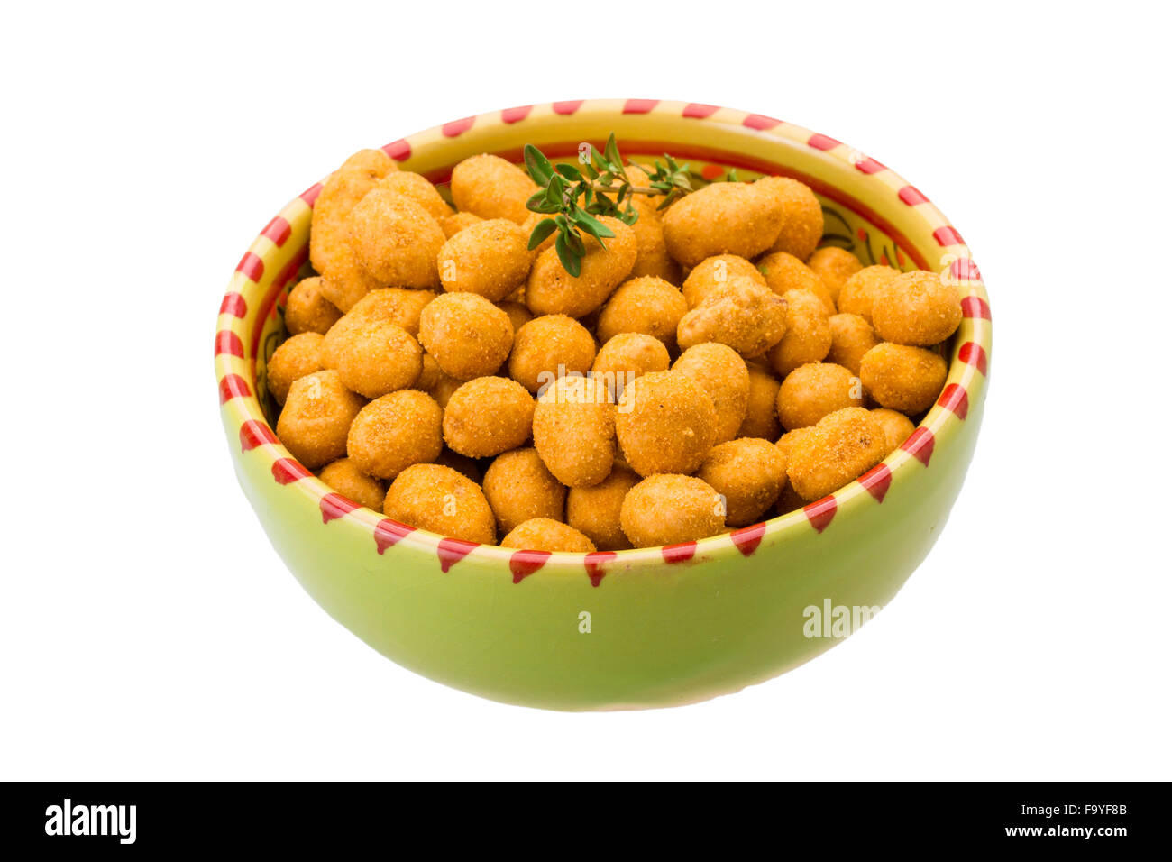 Crispy peanut isolated Stock Photo - Alamy