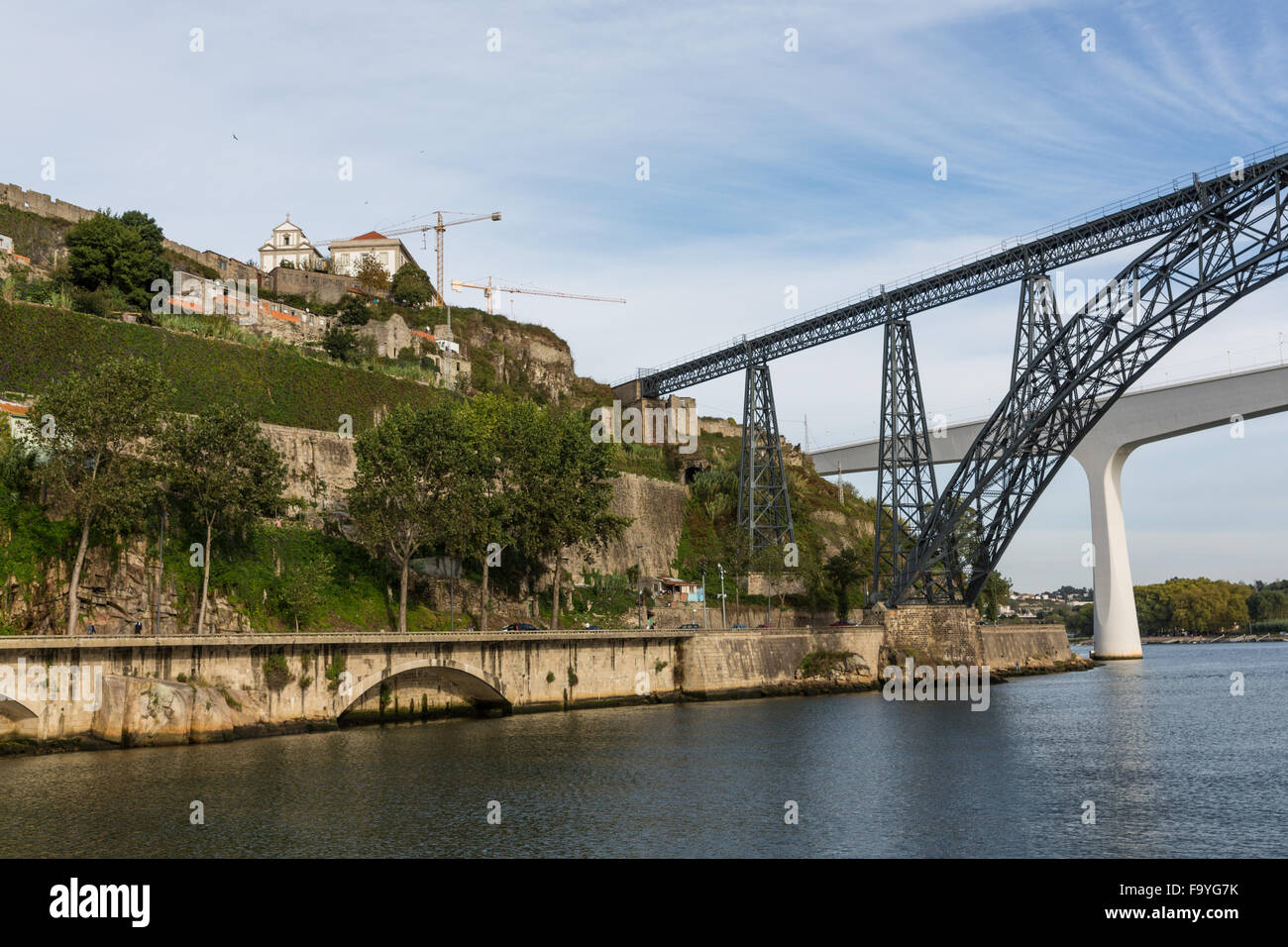 Bridge, Porto, River, Portugal Stock Photo - Alamy