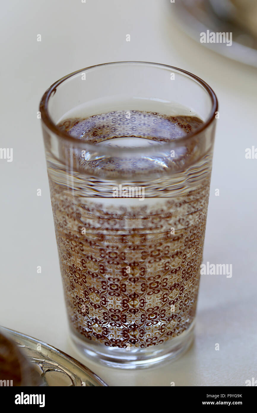 A beautiful glass of water photographed close up Stock Photo - Alamy