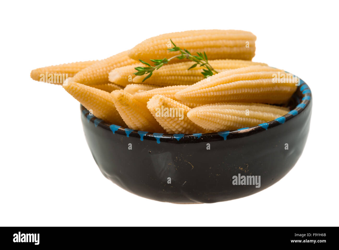 Baby corn isolated Stock Photo - Alamy