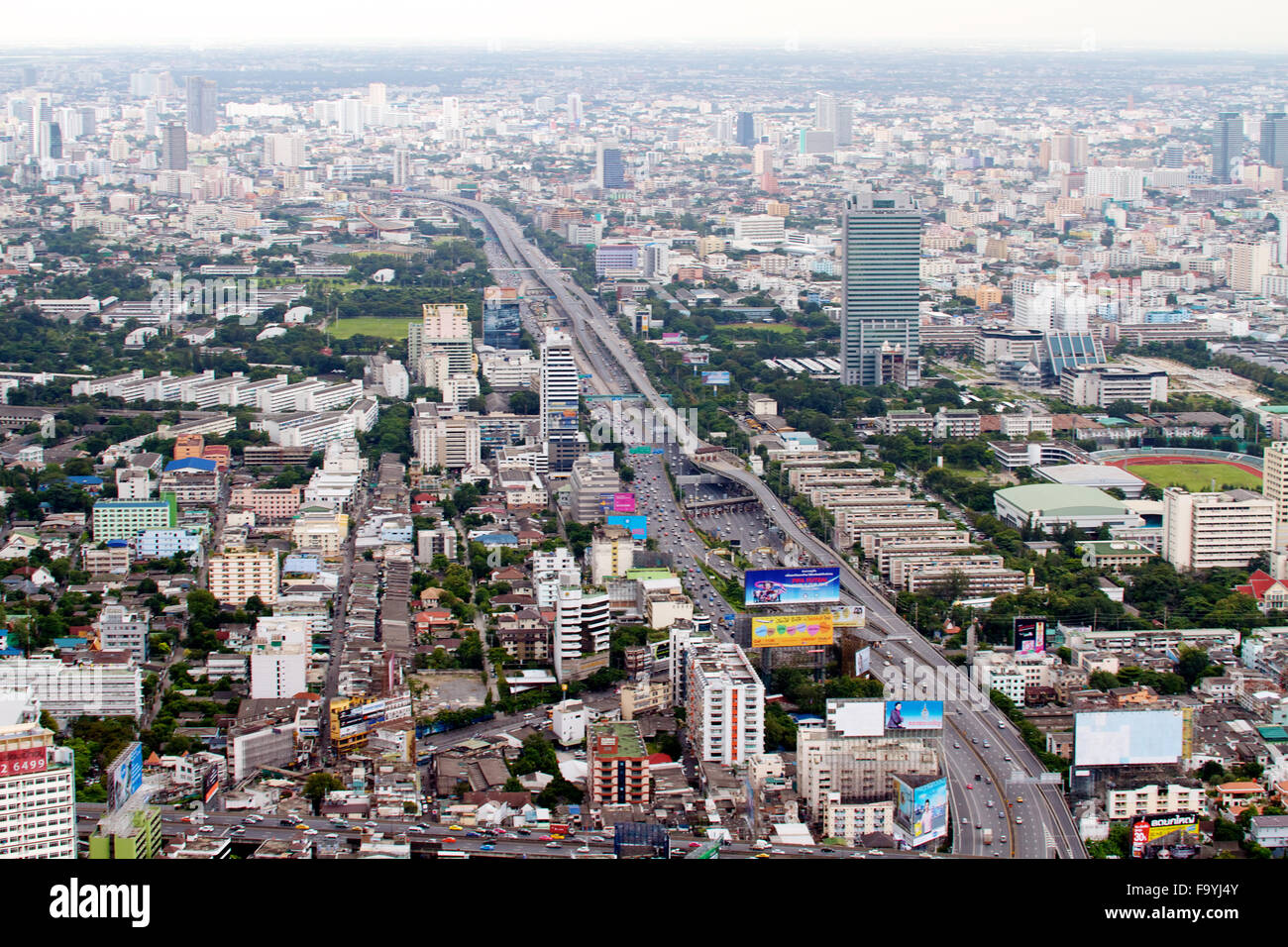 BANGKOK - SEPTEMBER 15 : Bangkok city view September 15, 2011 in ...