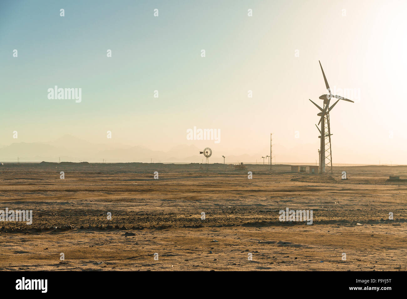 Wind farm in Egypt Stock Photo - Alamy