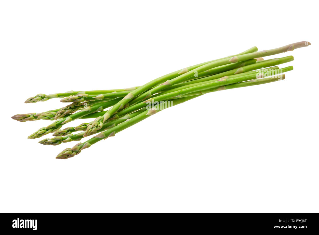Baby asparagus isolated Stock Photo - Alamy