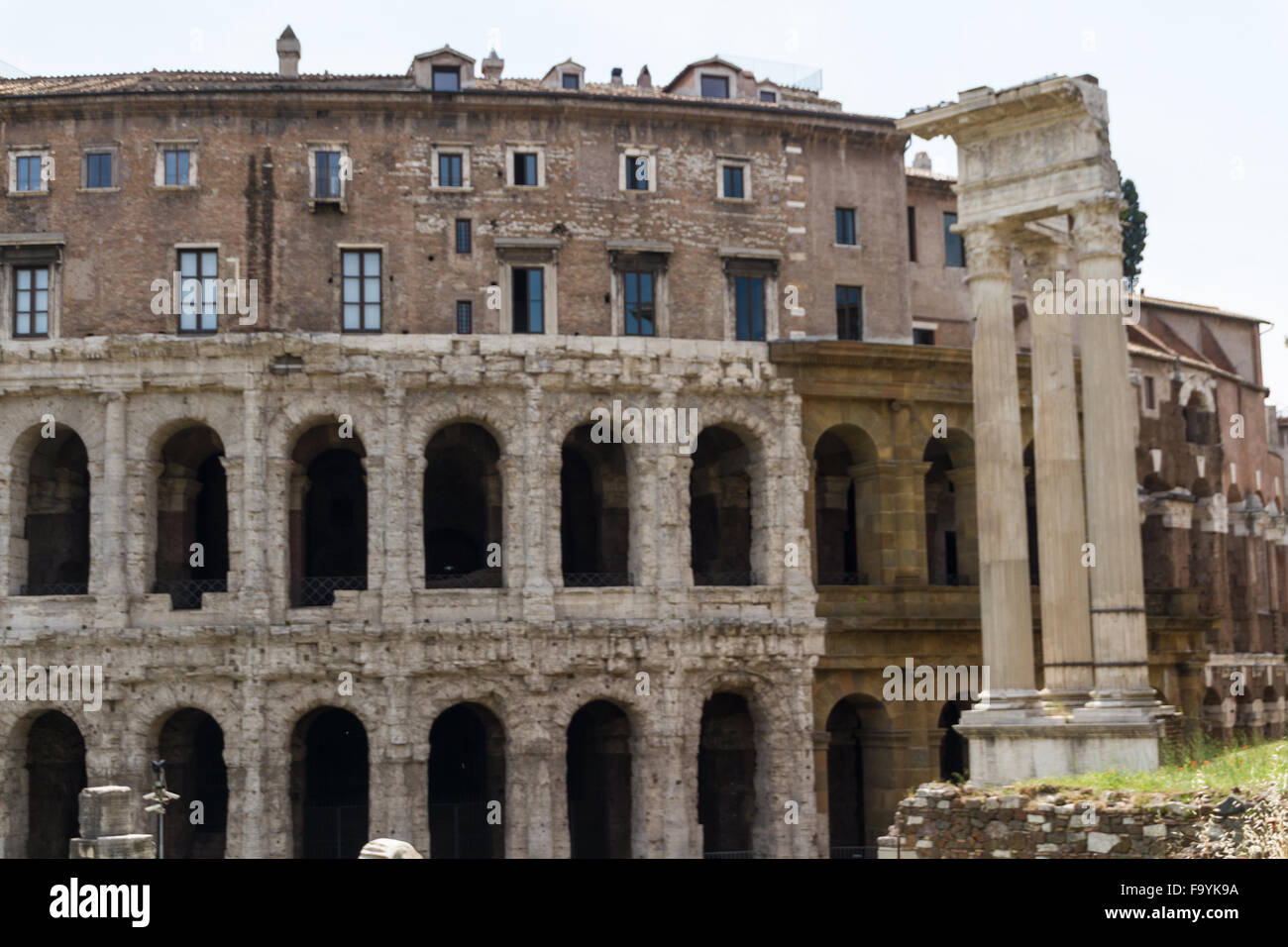 The Theater of Marcellus Stock Photo - Alamy