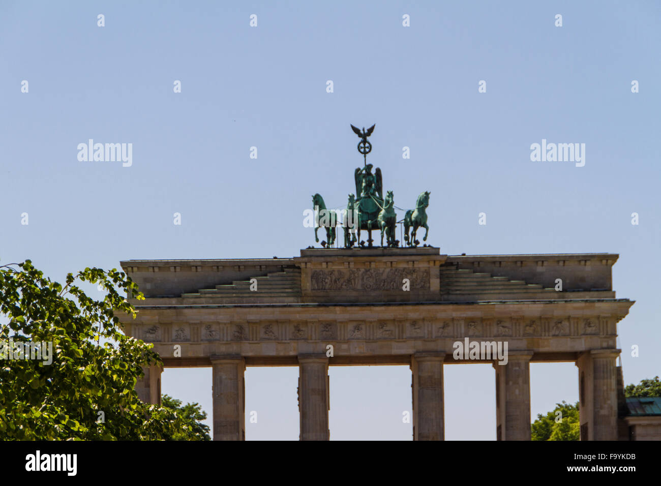 The Brandenburger Tor (Brandenburg Gate) is the ancient gateway to ...