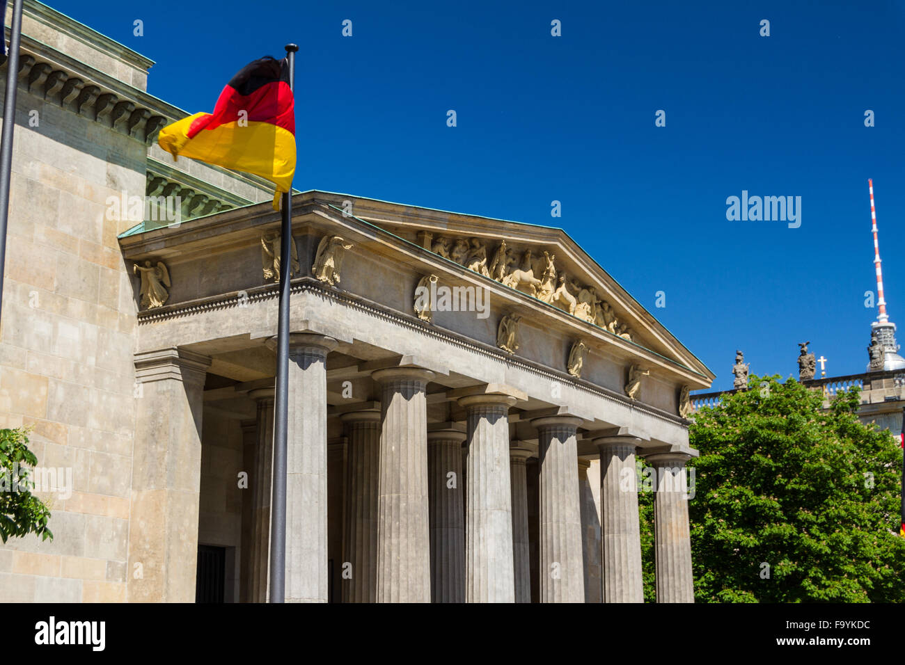 aerial view of central Berlin Stock Photo - Alamy