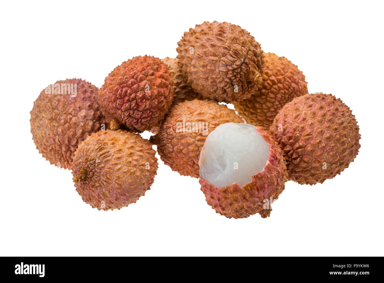 Asian fruit - Lychee Stock Photo - Alamy