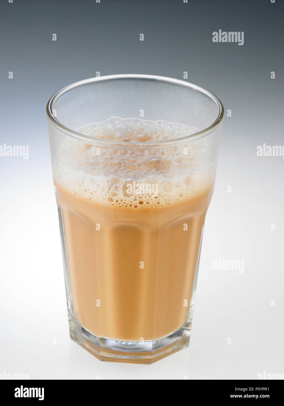 Tea with milk or Teh Tarik in Malaysia Stock Photo - Alamy