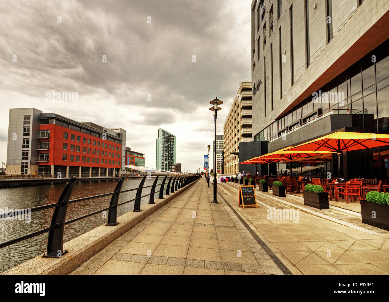 Restaurant dockland docks modern development redevelop redevelopment ...