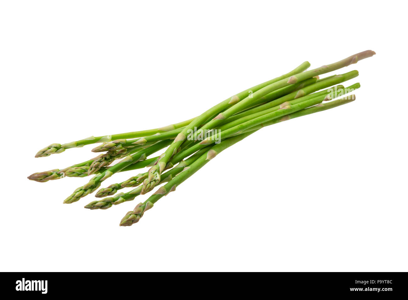 Baby asparagus isolated Stock Photo - Alamy