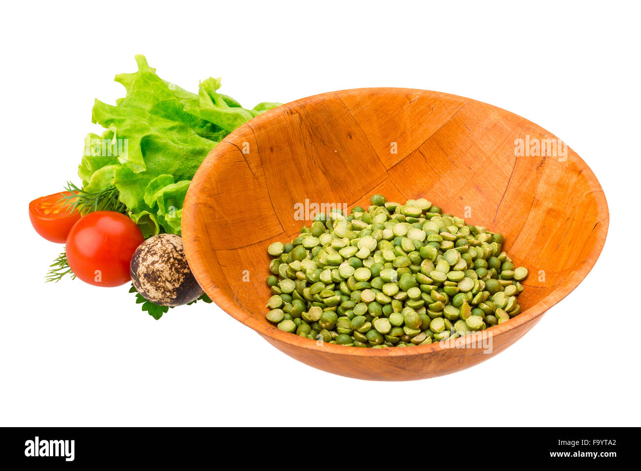 Dry green peas Stock Photo - Alamy