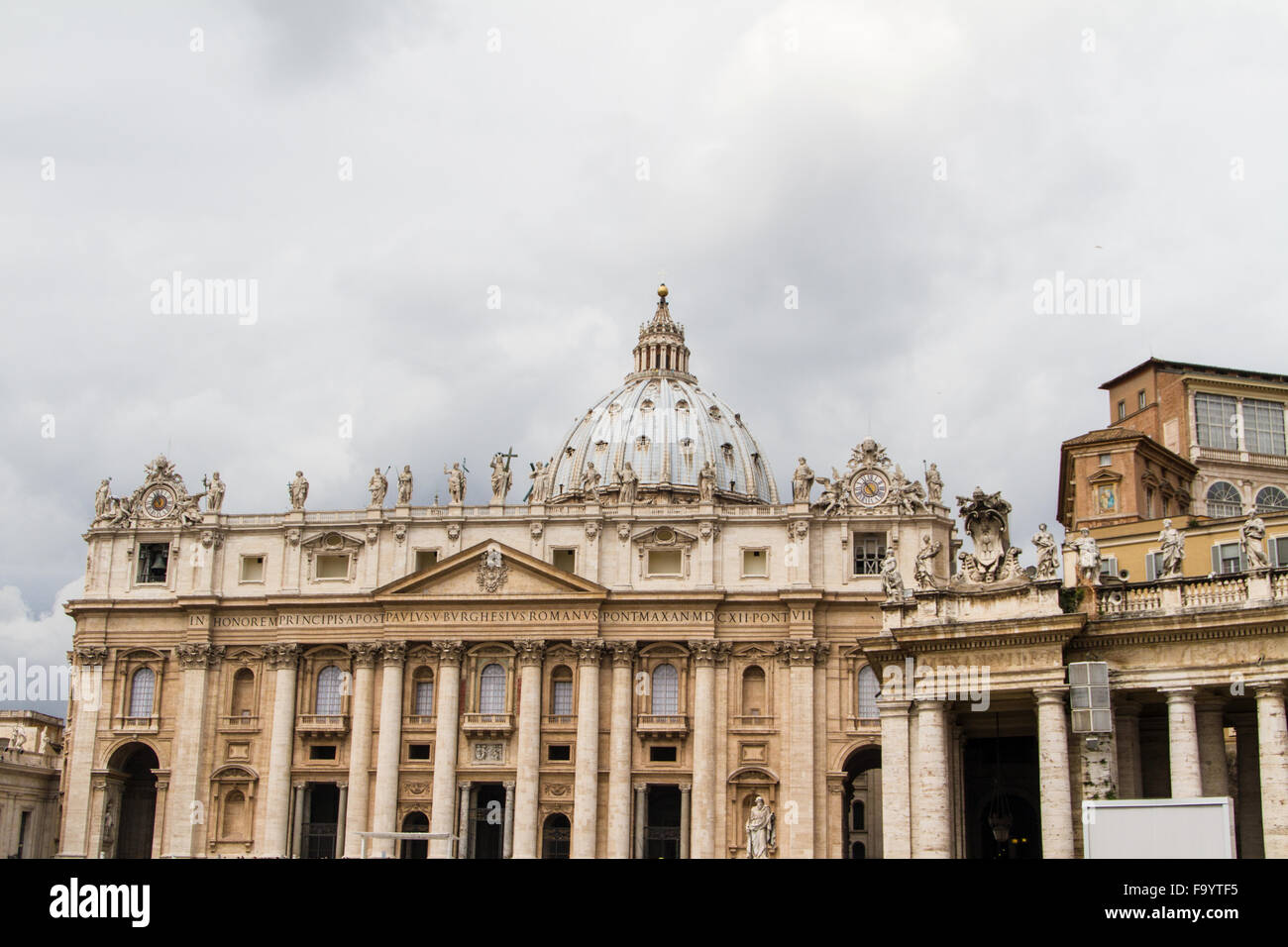 Basilica di San Pietro, Rome Italy Stock Photo - Alamy