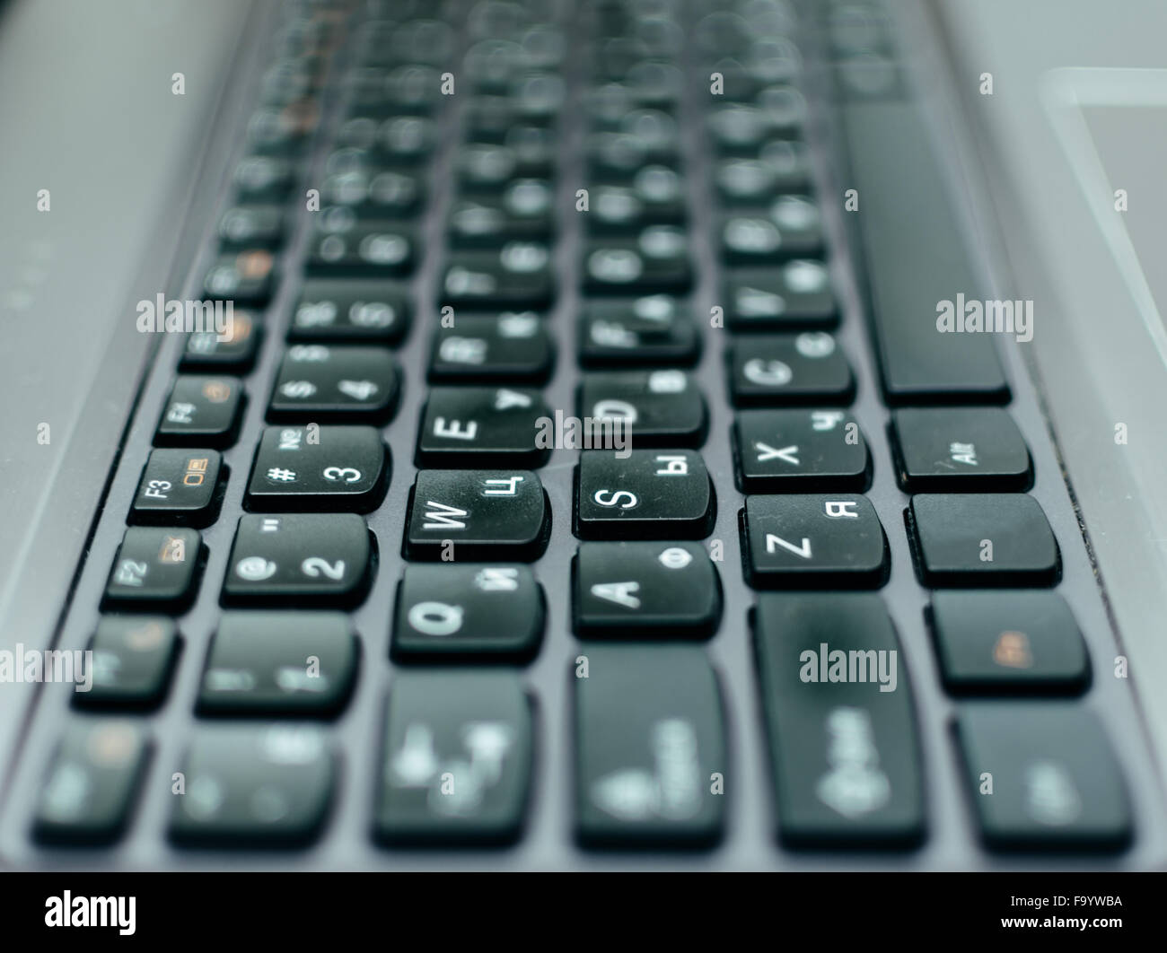 Keyboard Of the Laptop Stock Photo - Alamy