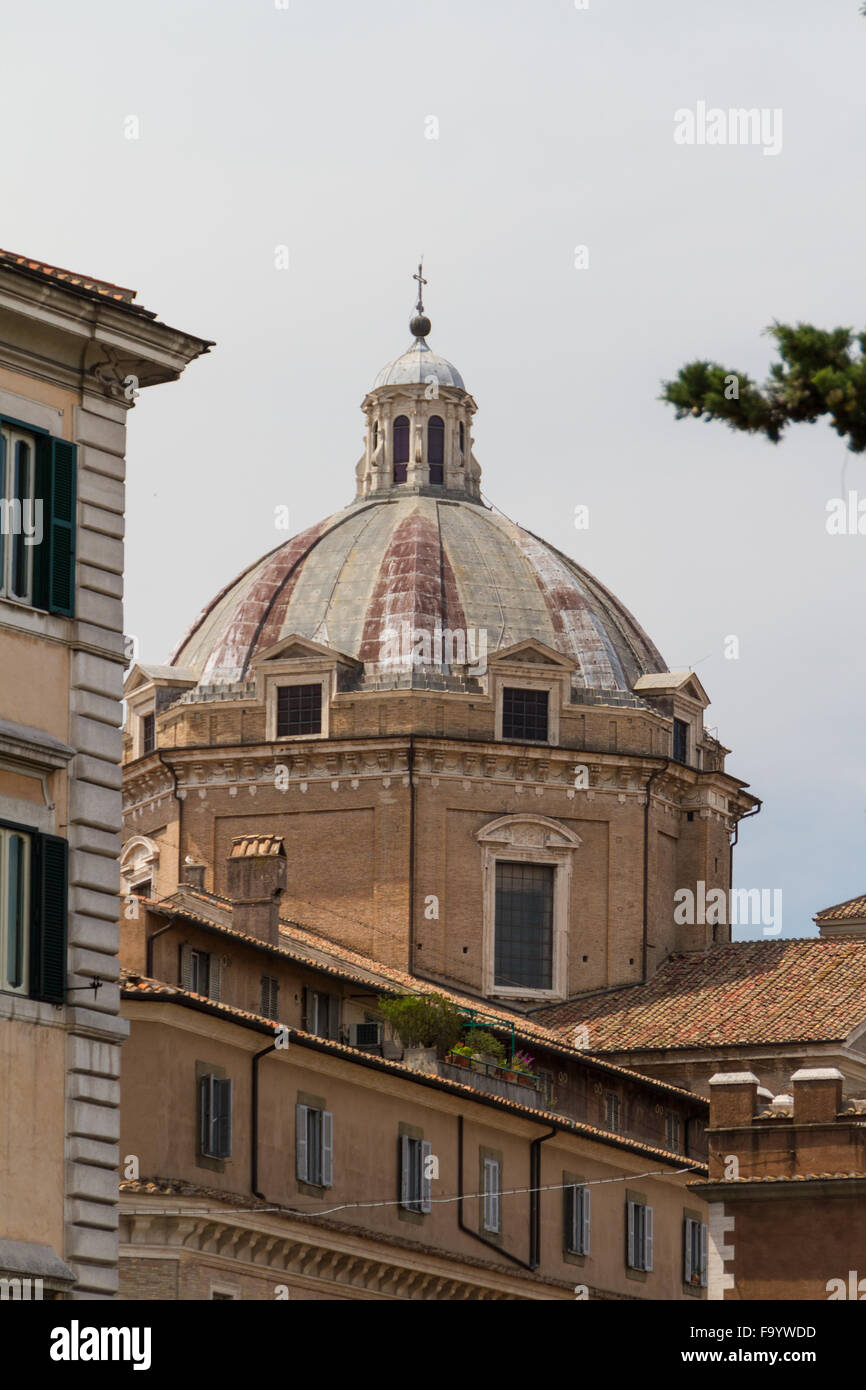 Great church in center of Rome, Italy Stock Photo - Alamy