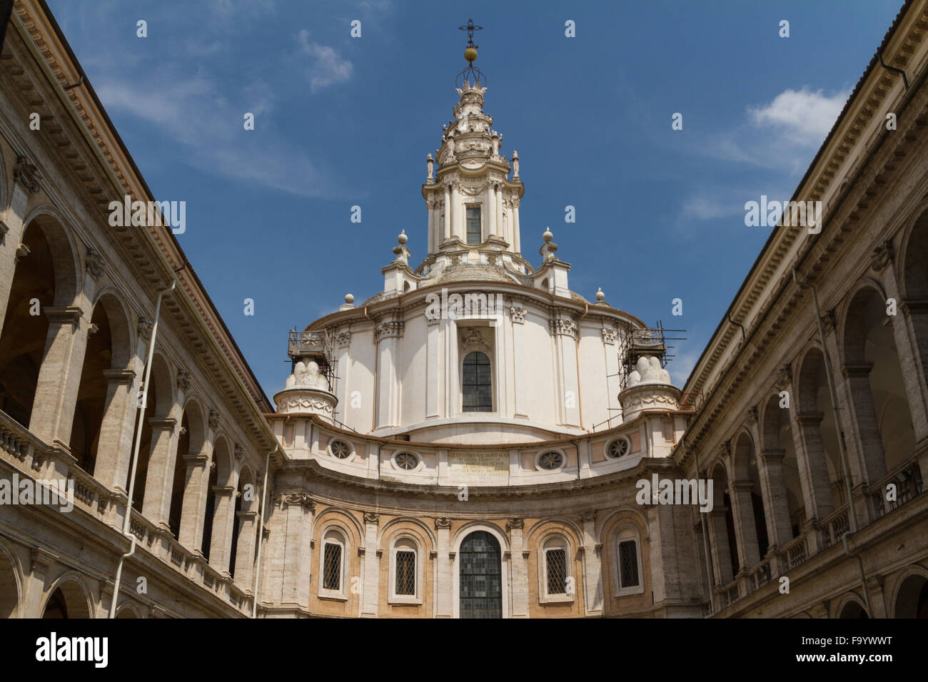 Great church in center of Rome, Italy Stock Photo - Alamy