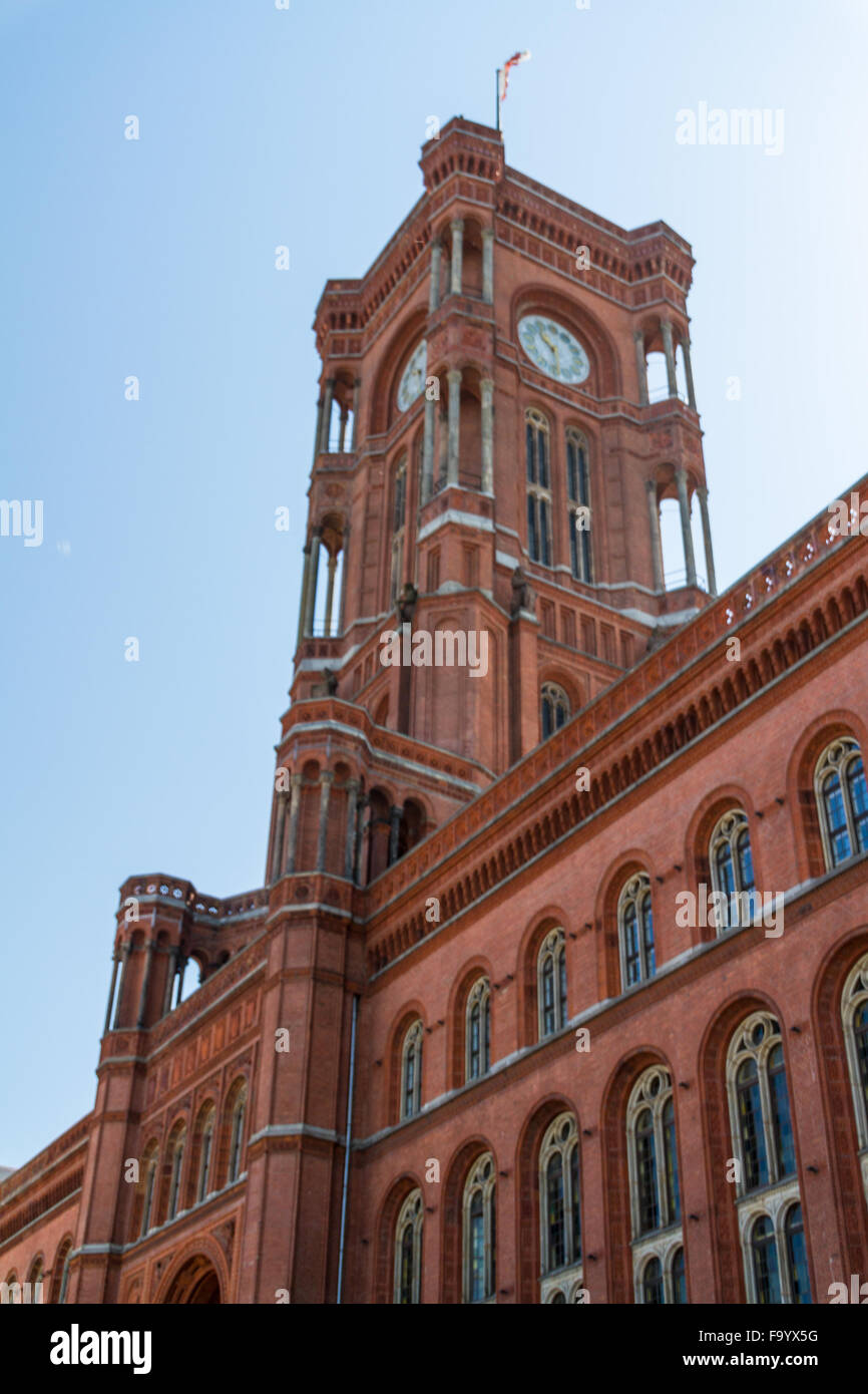 Rote rathaus on alexanderplatz hi-res stock photography and images - Alamy