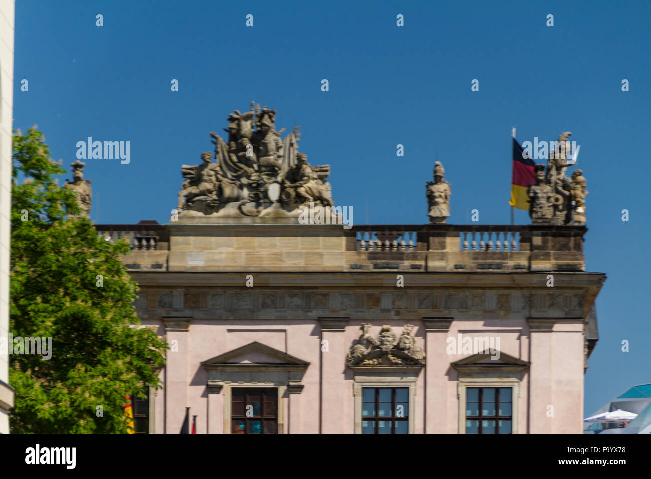 aerial view of central Berlin Stock Photo - Alamy