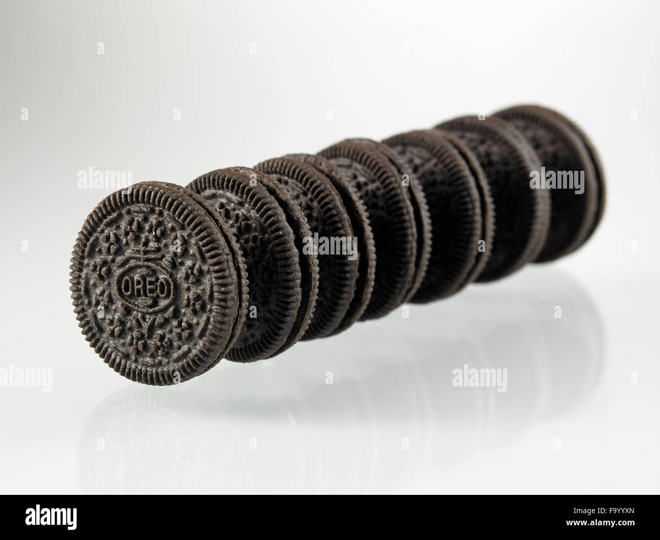 KUALA LUMPUR, MALAYSIA - June19TH 2015.Oreo isolated on white ...