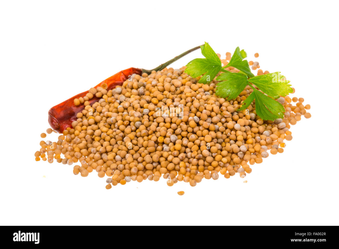 Mustard seeds with pepper Stock Photo - Alamy