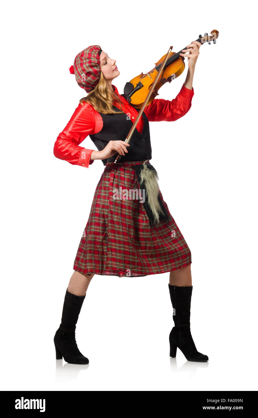 Musical violin irish fiddler celtic hi-res stock photography and images ...