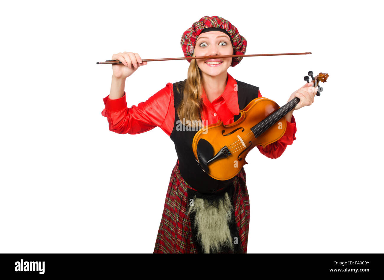 Musical violin irish fiddler celtic hi-res stock photography and images ...