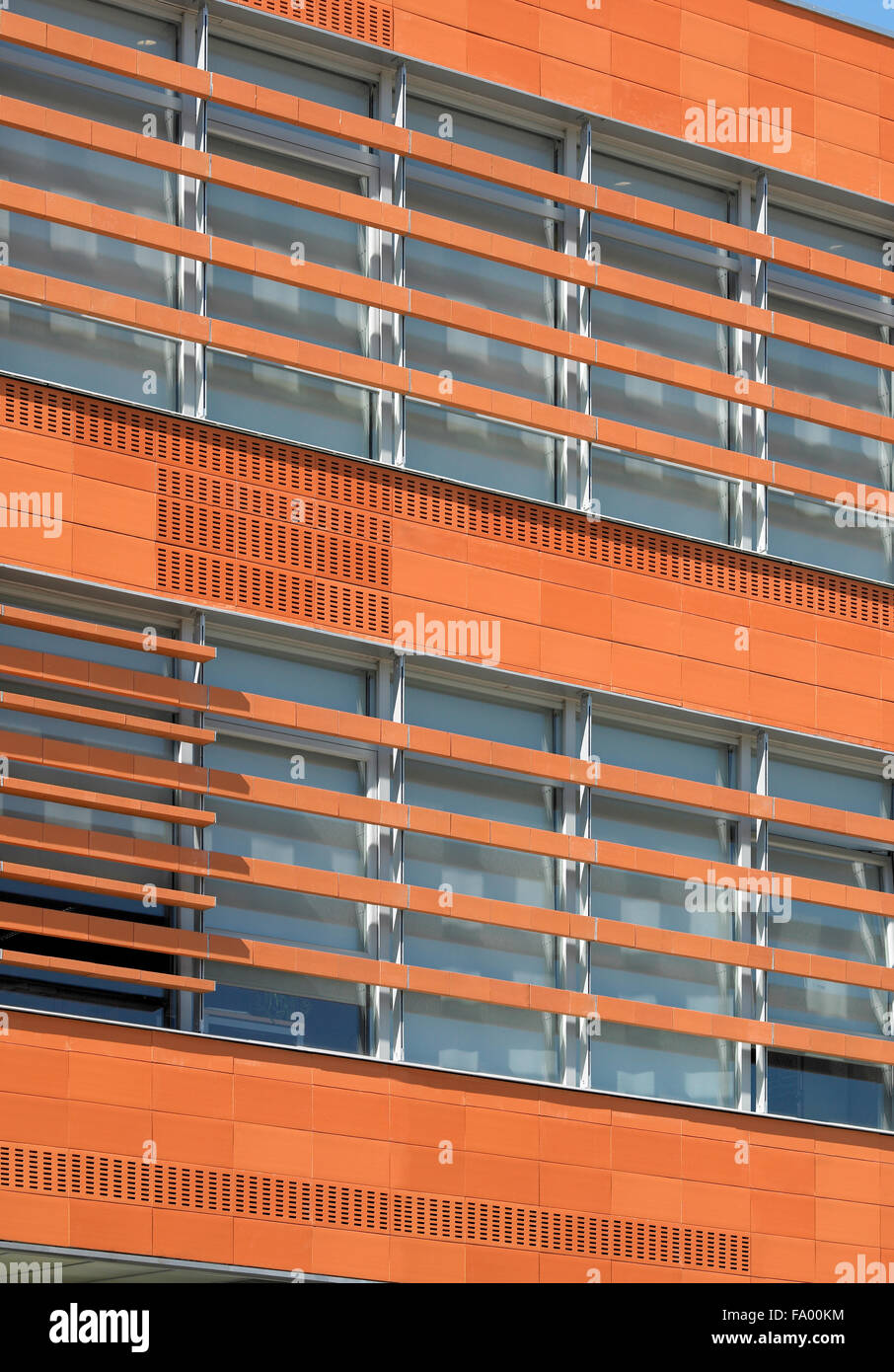 Modern residential building exterior with ceramic tiles Stock Photo - Alamy