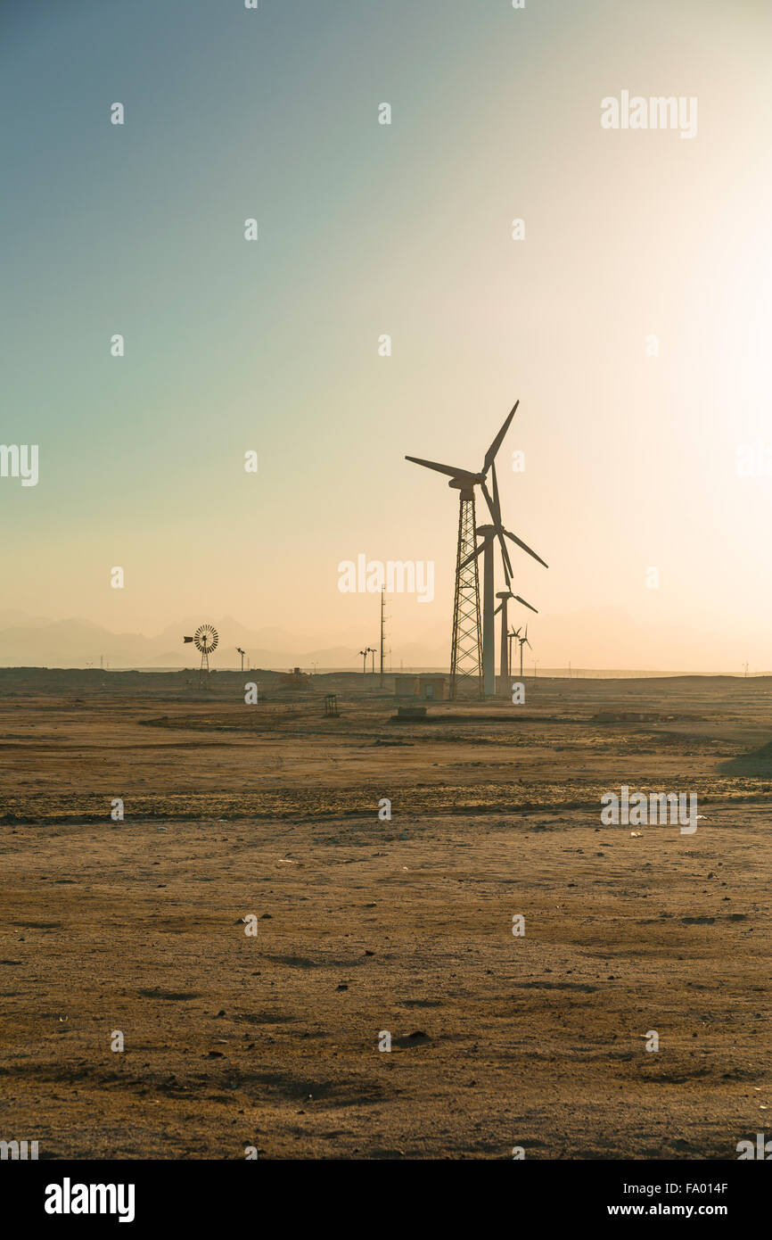 Wind farm in Egypt Stock Photo - Alamy