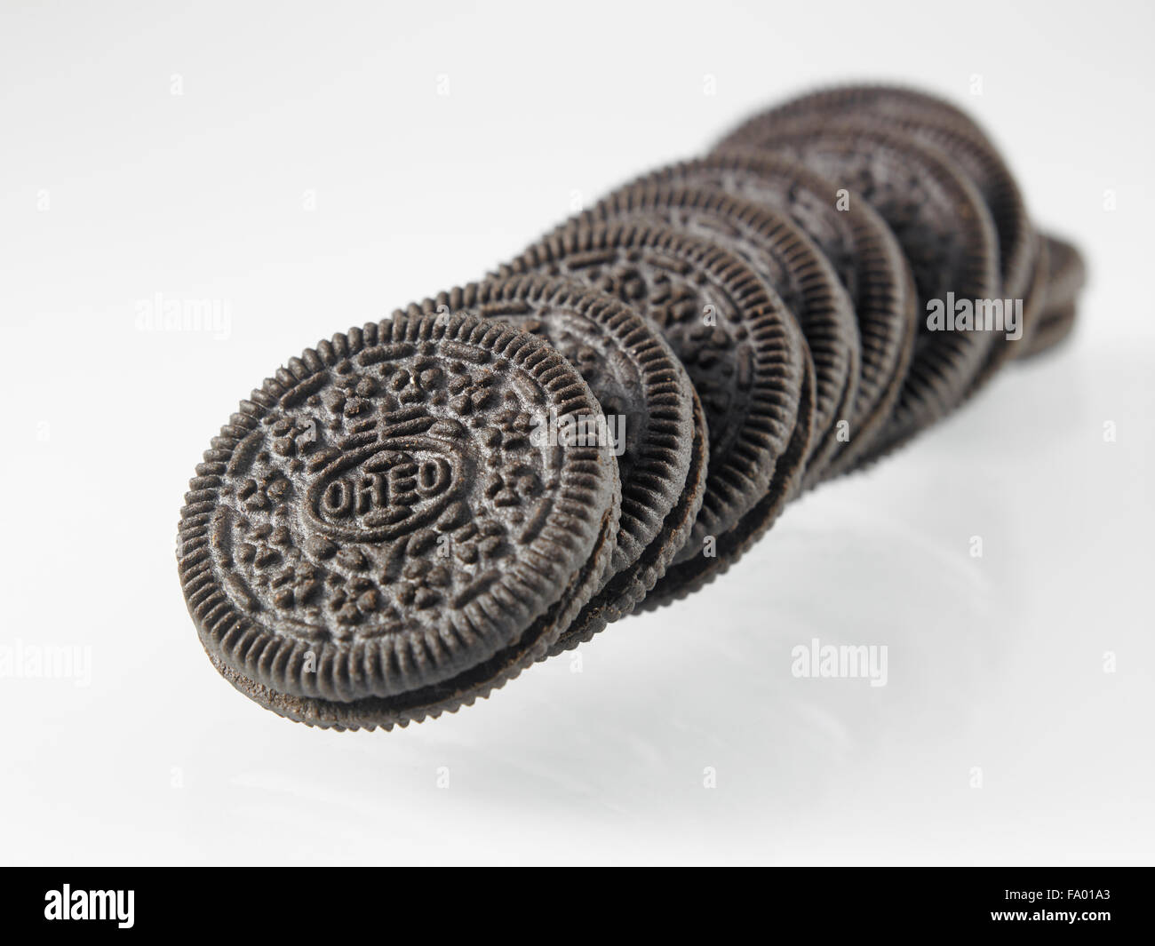 KUALA LUMPUR, MALAYSIA - June19TH 2015.Oreo isolated on white ...