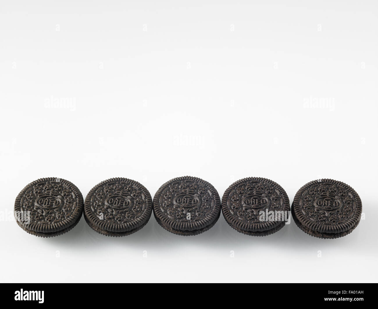 KUALA LUMPUR, MALAYSIA - June19TH 2015.Oreo isolated on white ...
