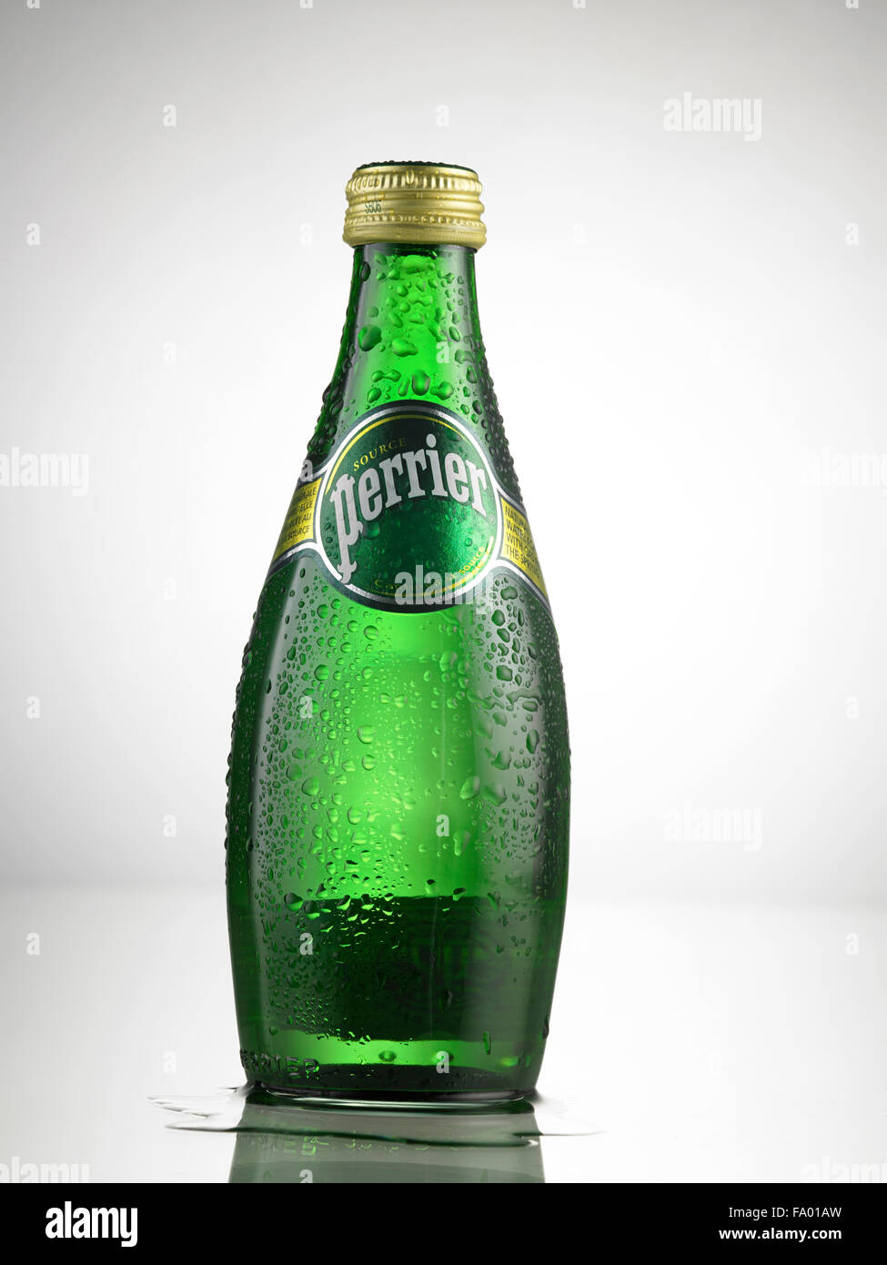 KUALA LUMPUR, MALAYSIA - June19TH 2015,Perrier Natural Mineral Water on ...