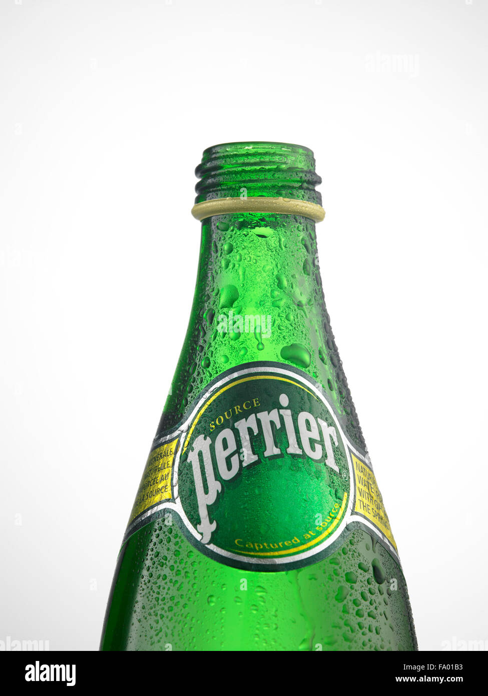 KUALA LUMPUR, MALAYSIA - June19TH 2015,Perrier Natural Mineral Water on ...