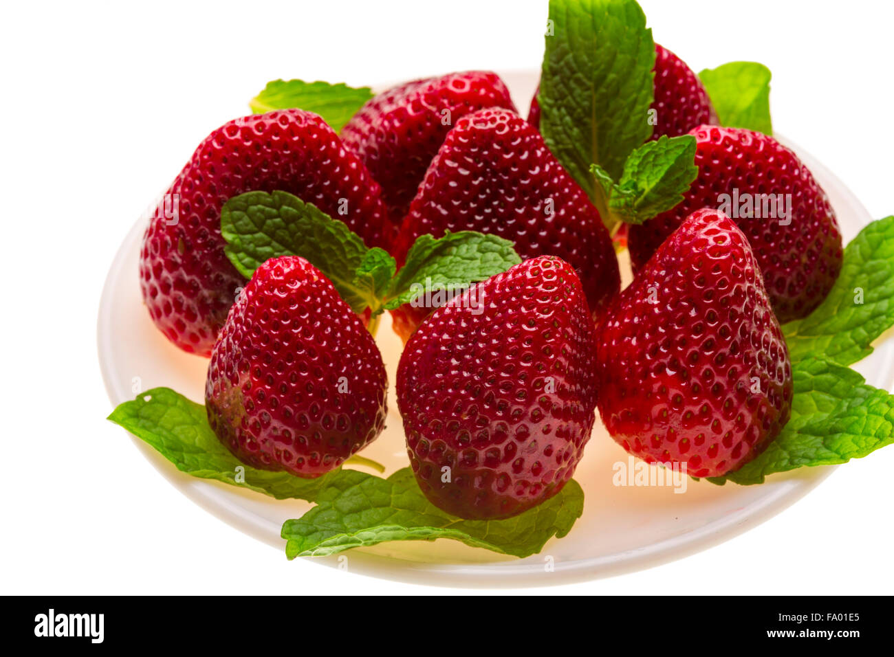 Bright ripe strawberry Stock Photo - Alamy