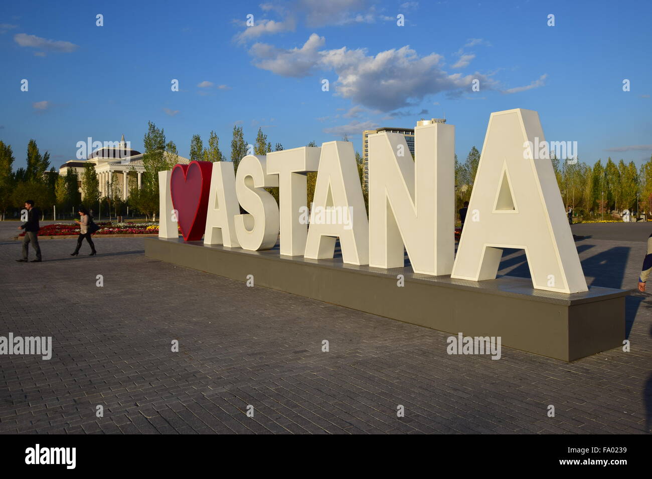 Astana, capital of Kazakhstan, Central Asia - architecture Stock Photo ...