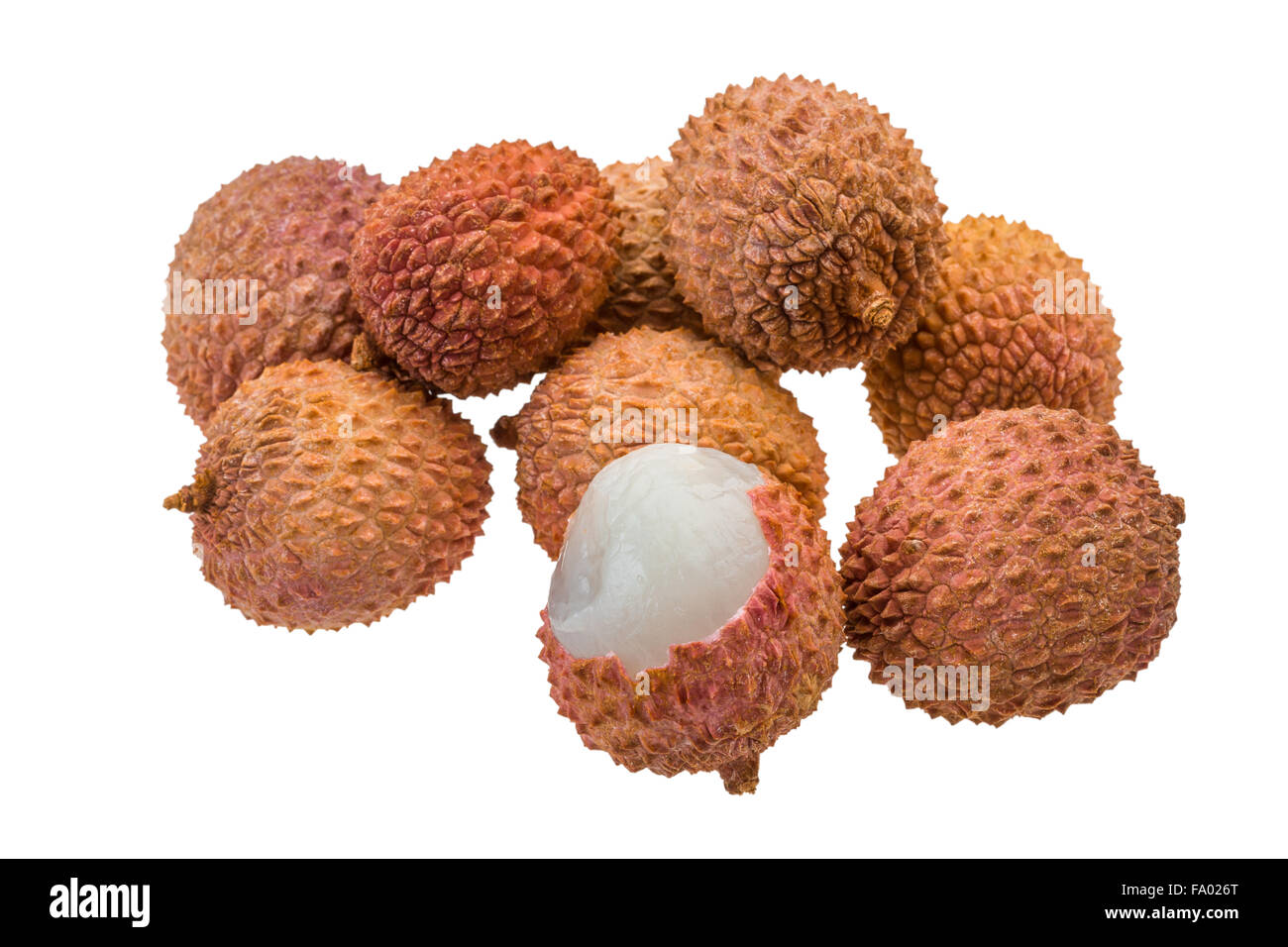 Asian fruit - Lychee Stock Photo - Alamy
