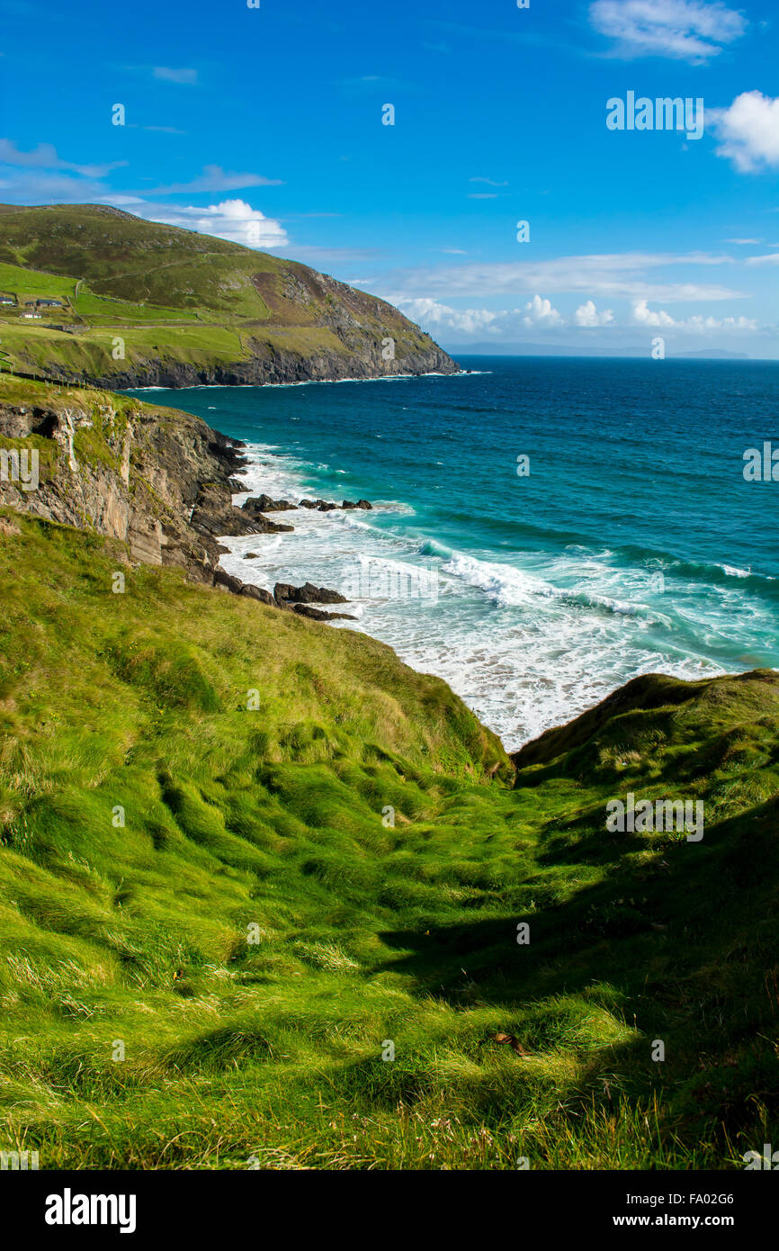 Sandy Beach on Slea Head in Ireland Stock Photo - Alamy