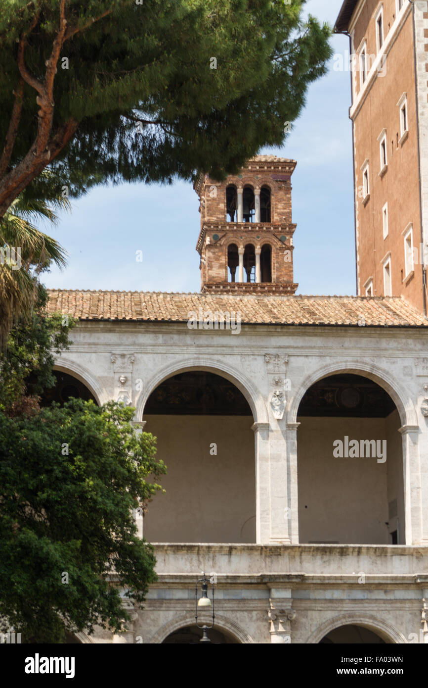 Great church in center of Rome, Italy Stock Photo - Alamy