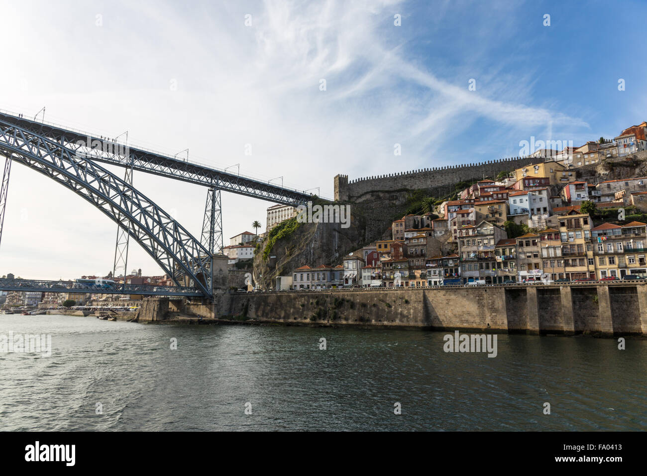 Bridge, Porto, River, Portugal Stock Photo - Alamy