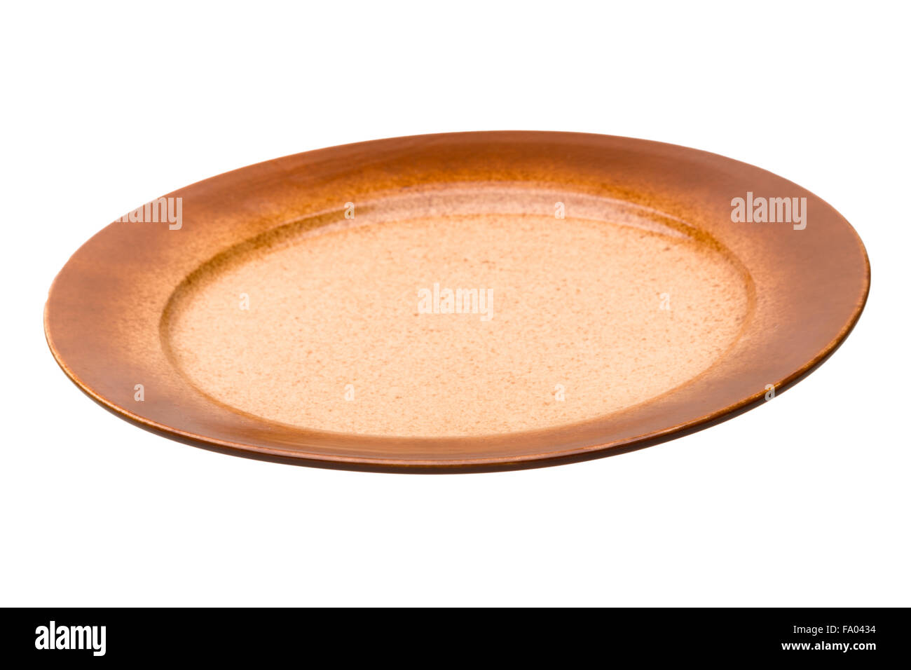 Empty plate isolated Stock Photo - Alamy
