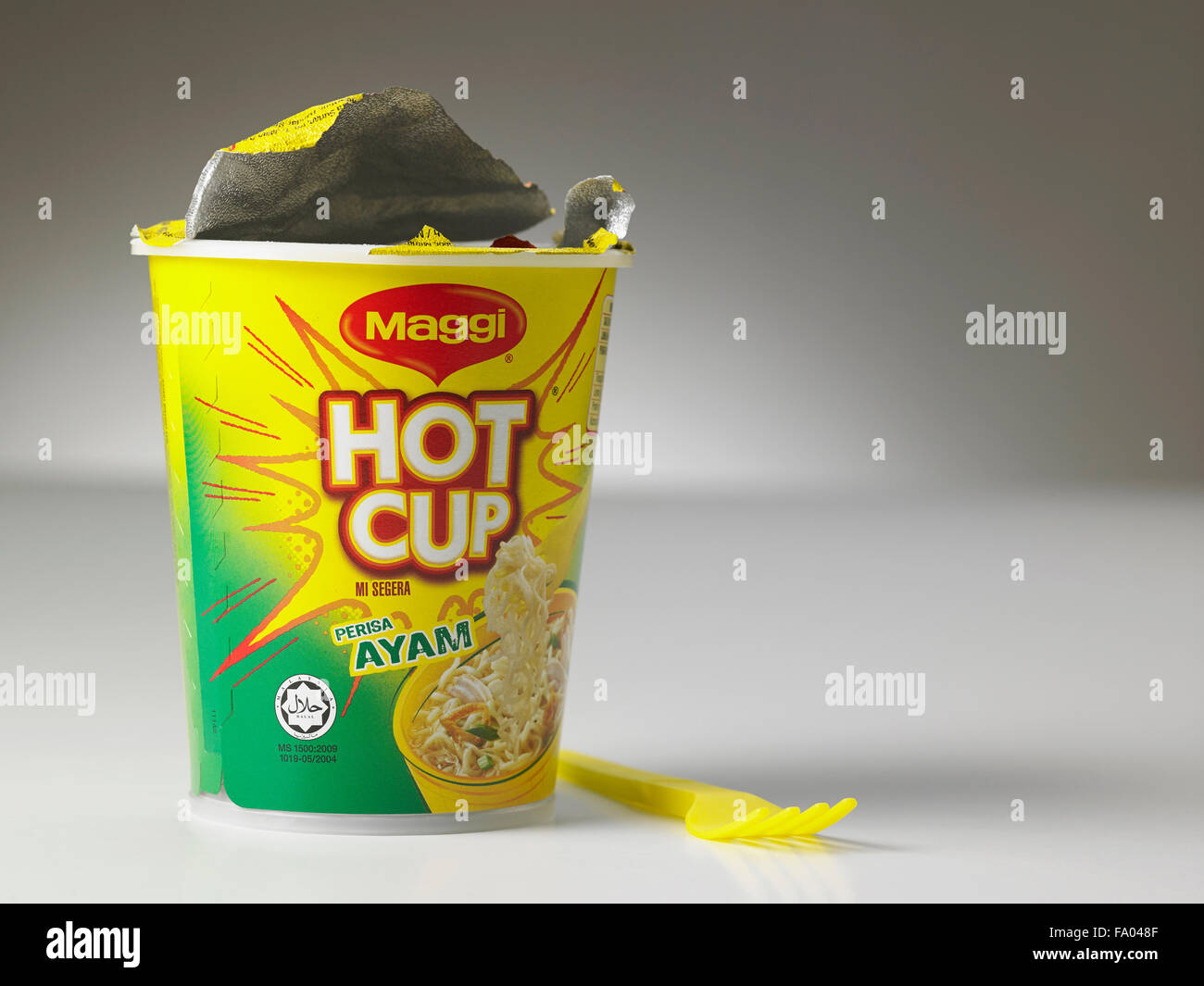 KUALA LUMPUR, MALAYSIA - june 6TH, 2015.Maggi Hot Cup. Owned by Nestle ...