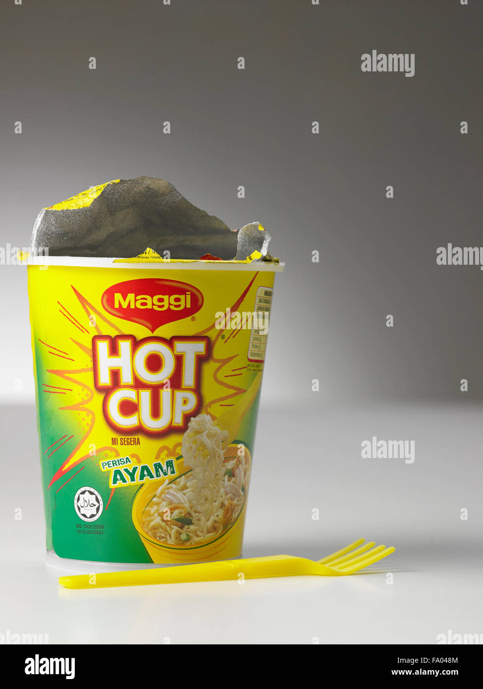 KUALA LUMPUR, MALAYSIA - june 6TH, 2015.Maggi Hot Cup. Owned by Nestle ...