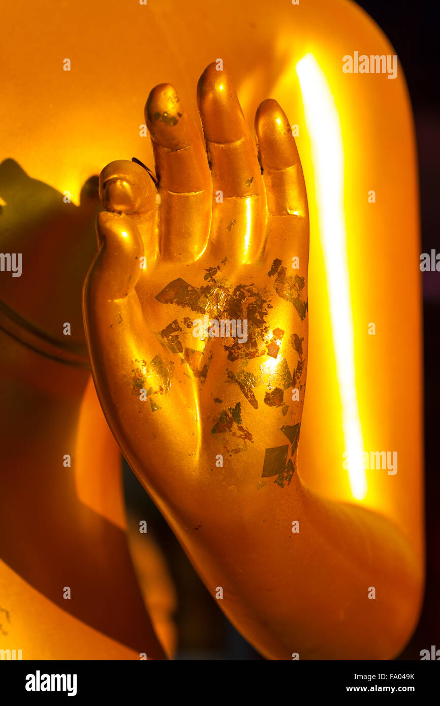 Hand of Buddha Stock Photo - Alamy