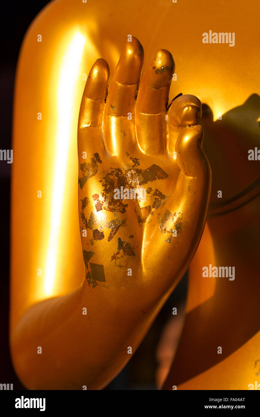 Hand of Buddha Stock Photo - Alamy