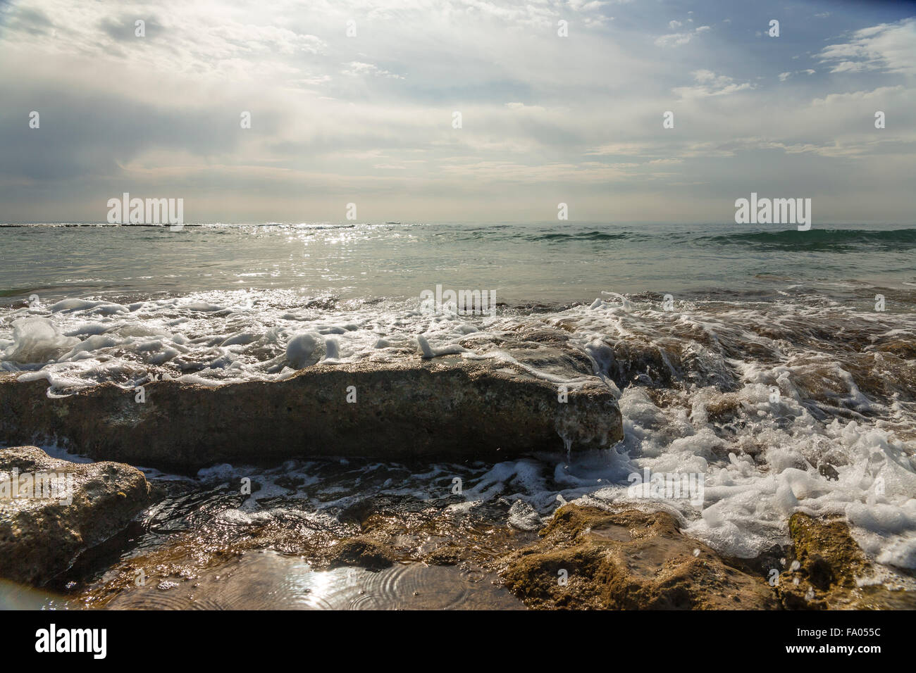 Sea coast in Turkey Stock Photo - Alamy
