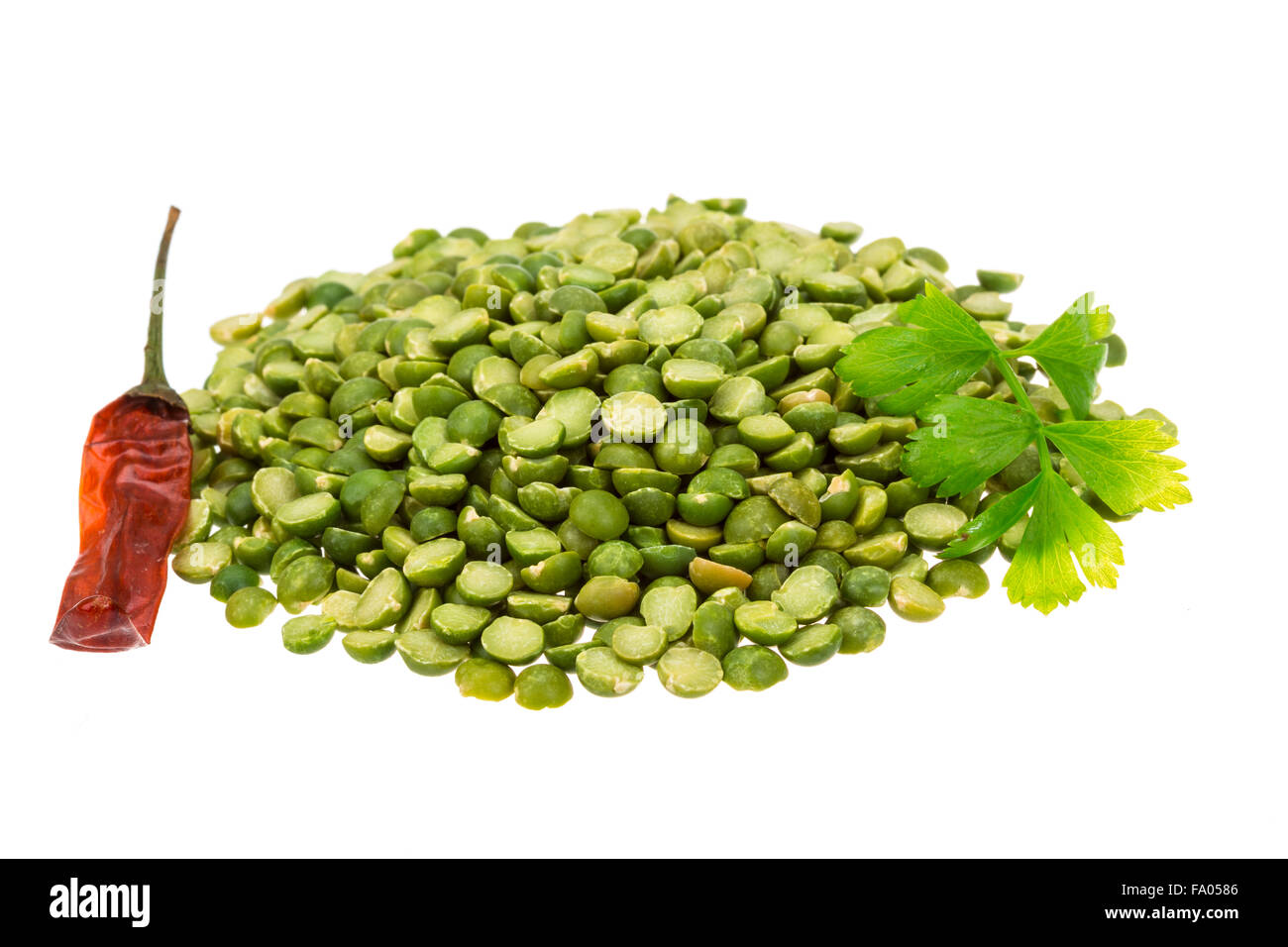 Dried peas with pepper Stock Photo - Alamy