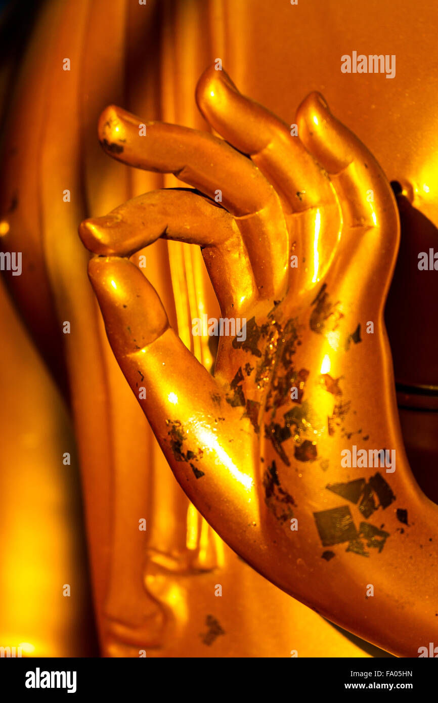 Hand of Buddha Stock Photo - Alamy