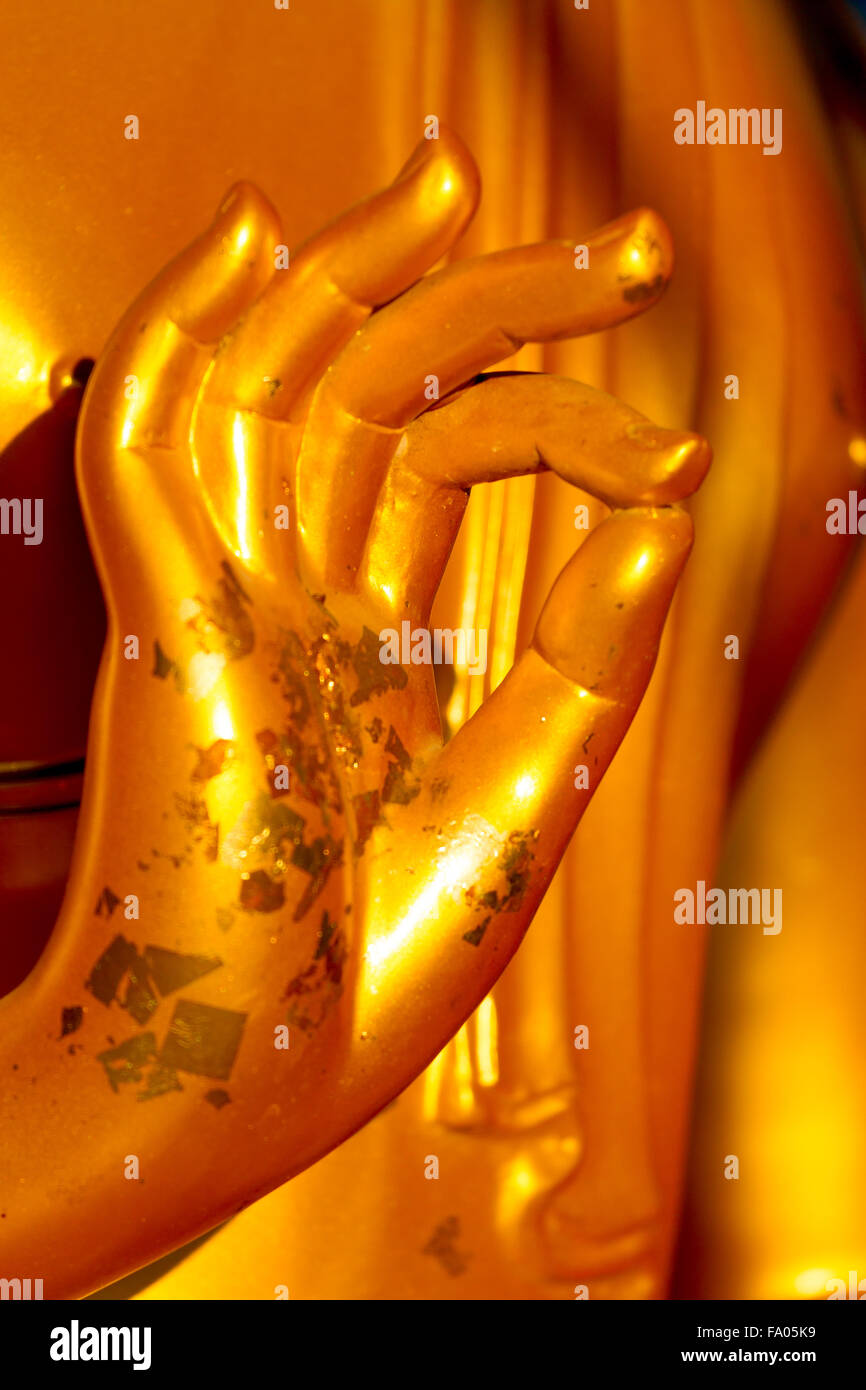 Hand of Buddha Stock Photo - Alamy