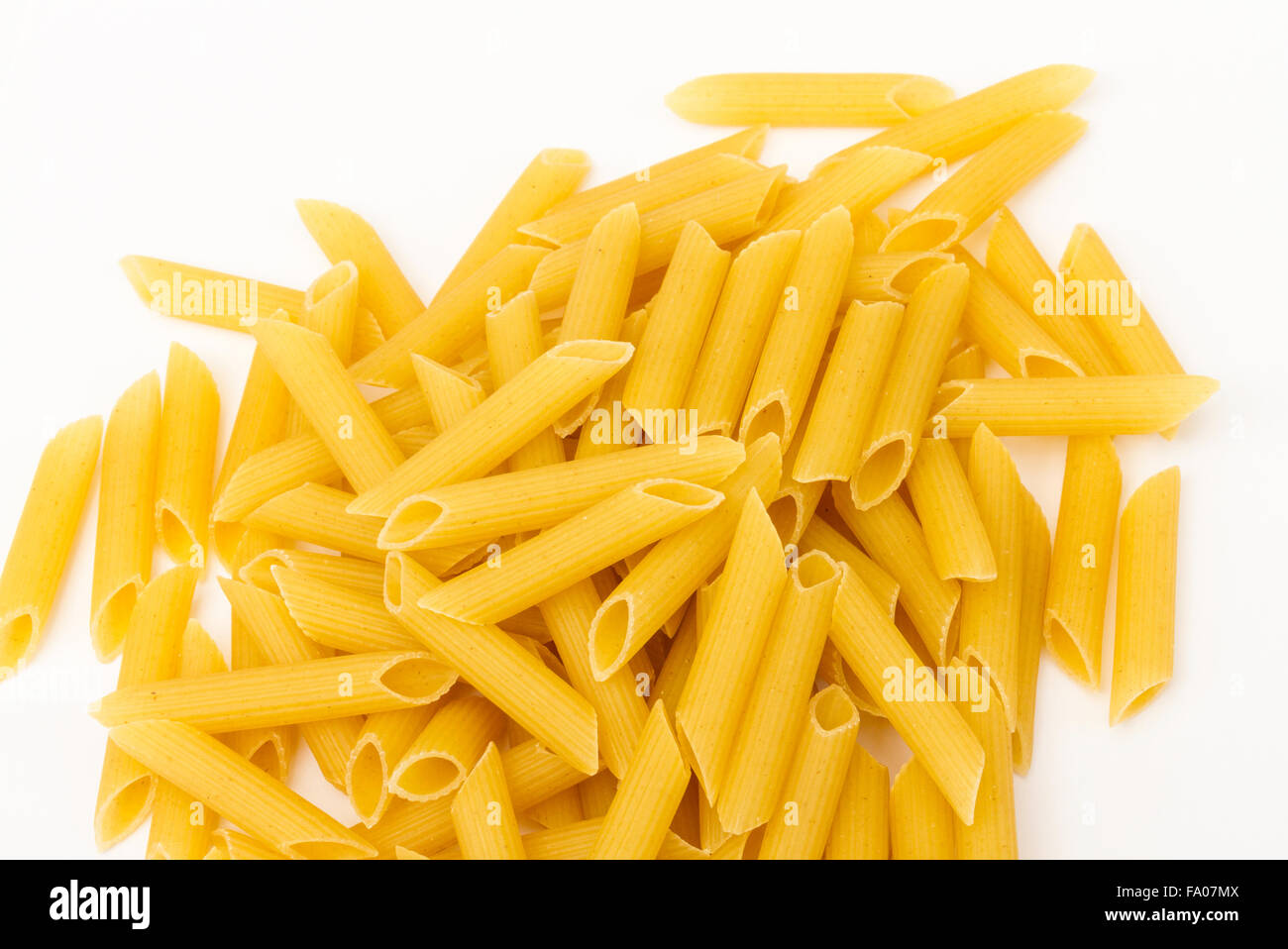 Italian pasta penne Stock Photo - Alamy