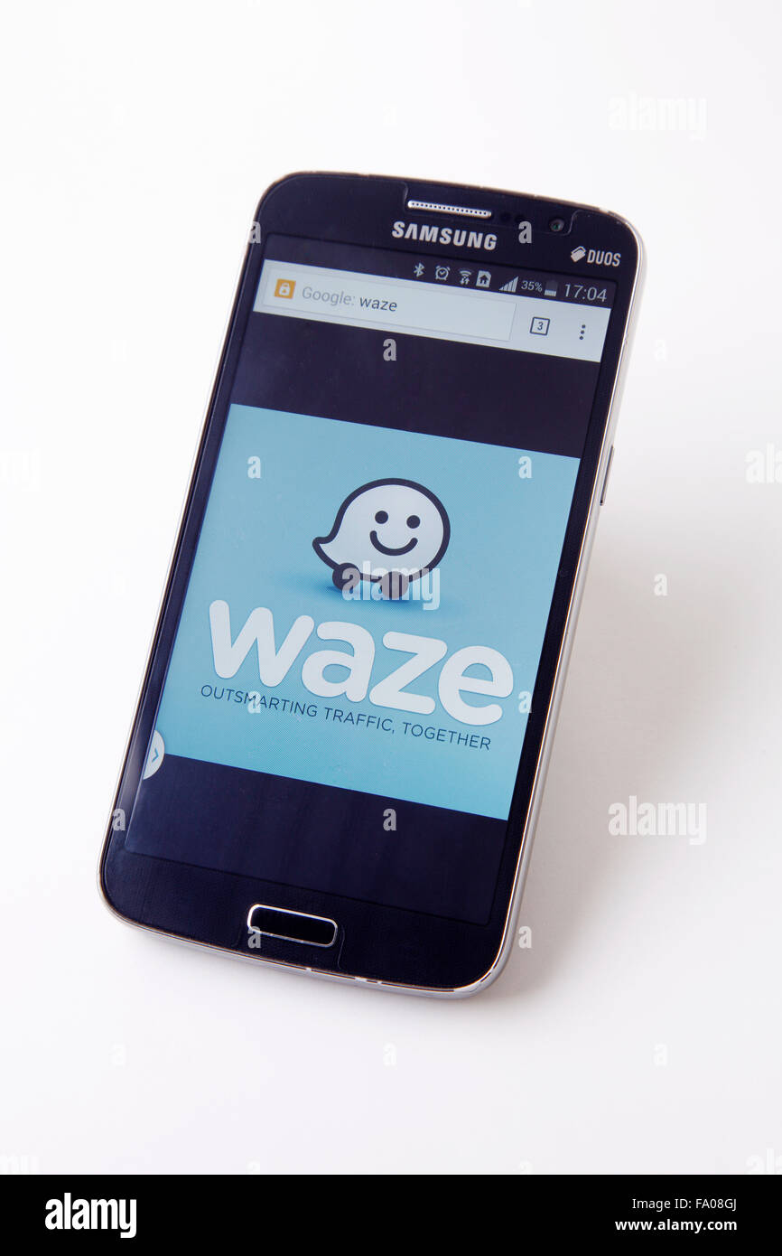 Waze map israel hi-res stock photography and images - Alamy