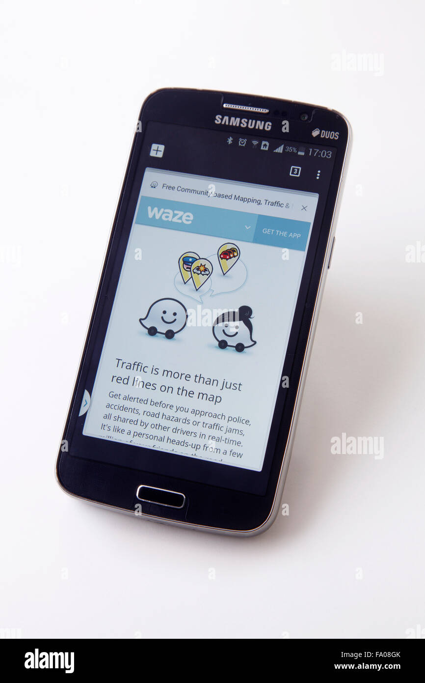 Waze map israel hi-res stock photography and images - Alamy